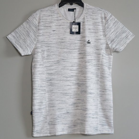 Daniel Hechter | Shirts | Nwt Daniel Hechter Paris Gray White Logo Tee ...
